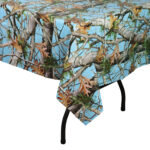Light Blue Camo – Tablecover – Havercamp Party Products