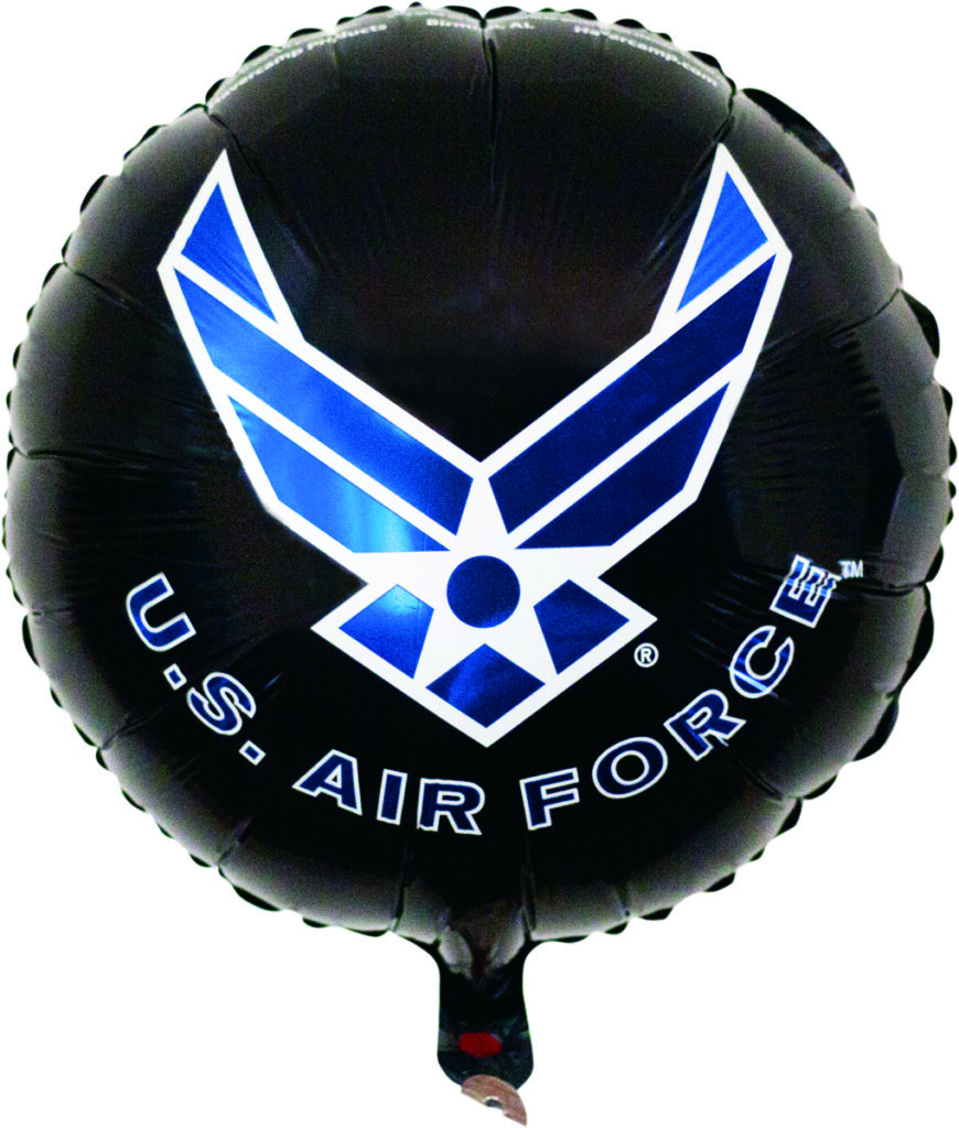 US Air Force – Balloon Mylar 18″ Round – Havercamp Party Products