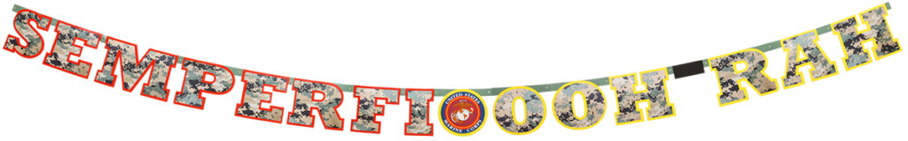 US Marines – Banner Semper Fi – Havercamp Party Products